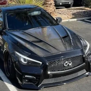 Q50 Carbon Fiber Fenders - Vented (set of 2)