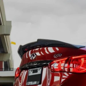 Q60 Carbon Fiber Spoiler - Duckbill Style