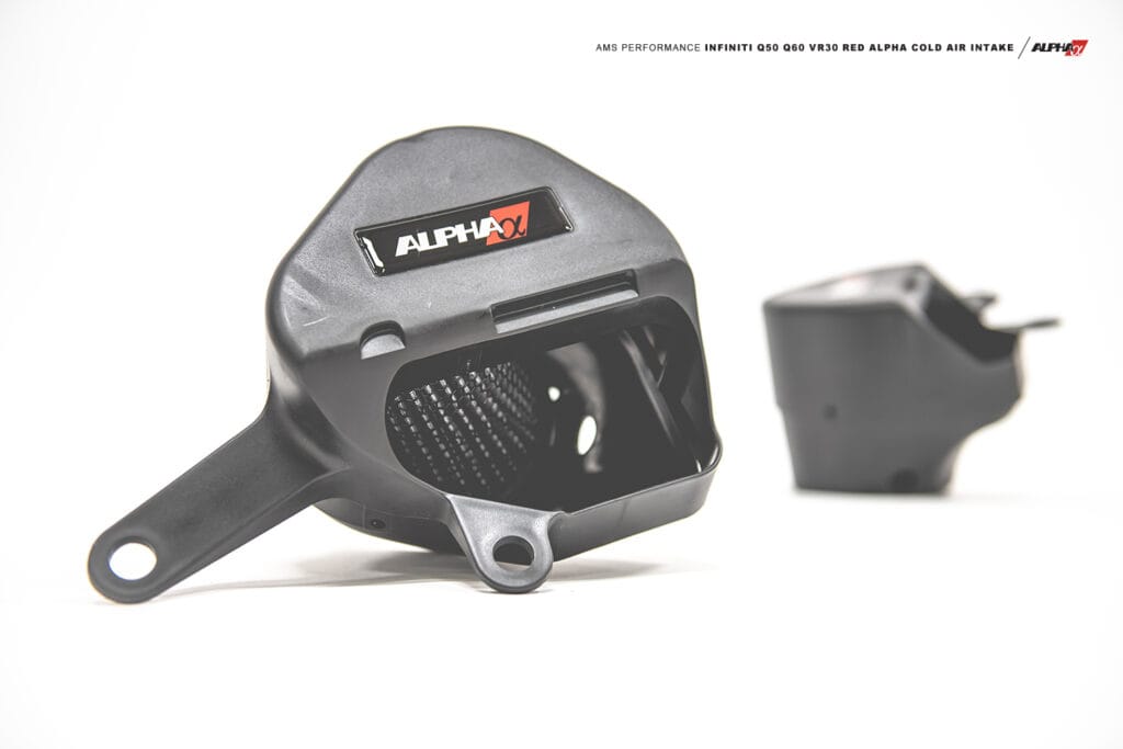 Q50/Q60 Cold Air Intake Kit (RED ALPHA) - AMS PERFORMANCE - V7 Motorsports