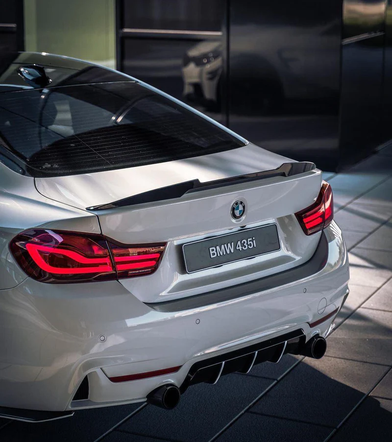 BMW 4 Series Carbon Fiber Spoiler – M4 Style (F32 / F33 / F36) - V7 ...