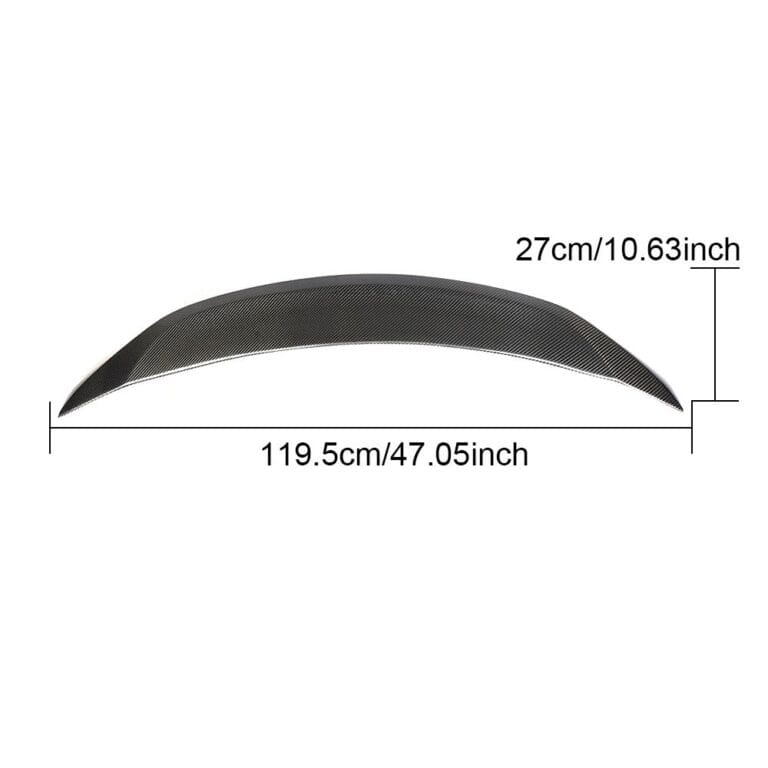 Q60 Carbon Fiber Spoiler - Duckbill Style (17-22' models)