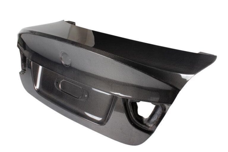 BMW E90 M3 & 3 Series CSL Style Carbon Fiber Rear Trunk (2005-2013 ...