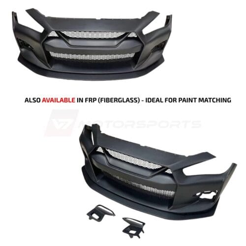 LB-Style Q50 Carbon Fiber Front Bumper Replacement w/ Premium Gloss ...