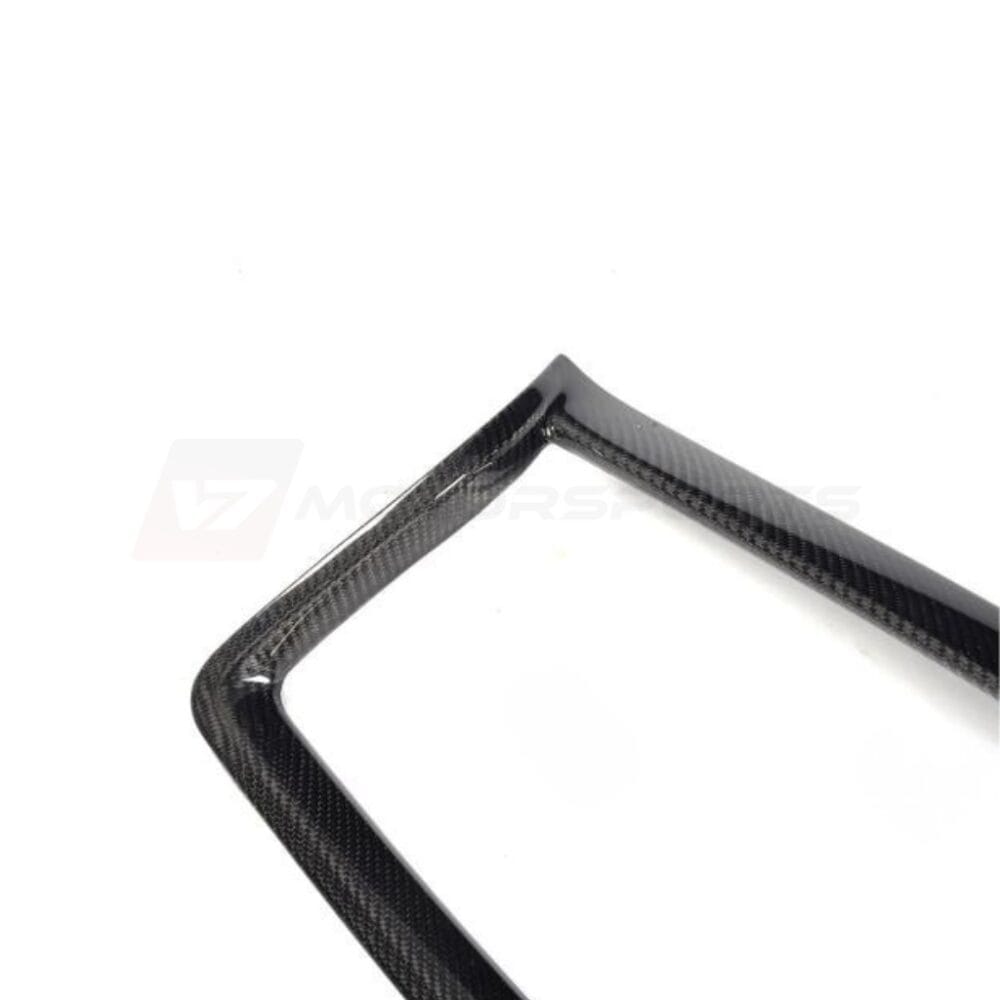 Q50 Carbon Fiber Front Grille Trim Overlay (14-17' & 18'+ models) - V7 ...